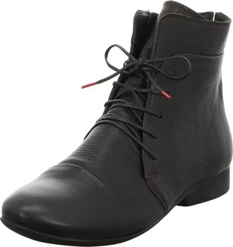 Think Think GUAD2 Damen chromfrei gegerbte nachhaltige Stiefelette, Mocca 3070, 38.5 EU