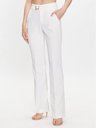 Liu Jo Stoffhose WA3434 T7896 Weiß Regular Fit