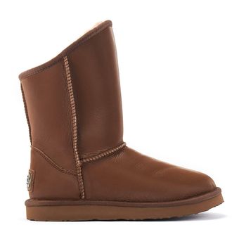 Australia Luxe Gemütliche kurze Whisky-farbene Satin-Ankle-Boots