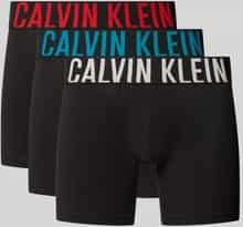 Calvin Klein Underwear Boxershorts aus Baumwoll-Mix im 3er-Pack