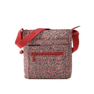 Hedgren ORVA Damen Umh&auml;ngetasche mit RFID Schutz - Wasserabweisende Crossbody Bag mit Rei&szlig;verschlusstaschen & Handyfach - Leicht, 25,5 cm - Print