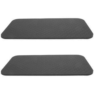 Artibetter Gatuida N&auml;hmaschinenmatte 2 St&uuml;ck mit Verdickter Polsterung und Schalld&auml;mpfender Isolationspad rutschfeste Fu&szlig;pedalunterlage f&uuml;r N&auml;hen und Fitnessanwe