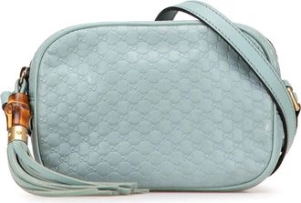 Gucci Hobo Bags - Microguccissima Sunshine Disco Camera Bag - Gr. unisize - in Blau - f&uuml;r Damen