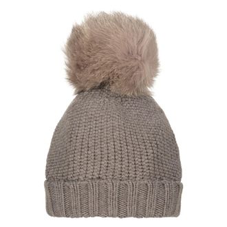 Moorer Ottavia Strickm&uuml;tze - - Accessories - Damen - Grau - ONE SIZE
