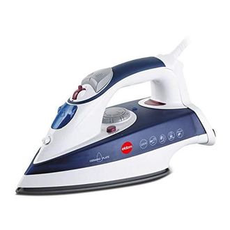Eldom Eldom DA28 C Dry & Steam Iron Ceramic Soleplate 2200 W blau, wei&szlig; B&uuml;geleisen
