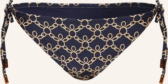 Vilebrequin Triangel-Bikini-Hose Flore blau