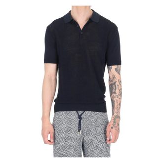 Orlebar Brown Homme, Tops, Bleu, Taille: XL Burnham Polo