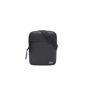 Lacoste Borsa a Tracolla in Piqu&eacute; Media - - Bags - Damen - Schwarzk - ONE SIZE