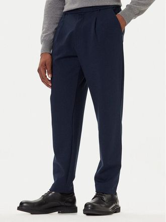 Calvin Klein Chinos LV04LE613G Dunkelblau Slim Fit