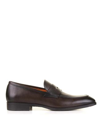 Santoni Mocassins - Marron Foncé