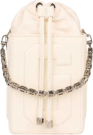 GCDS Gcds, Femme, Sacs, Blanc, Taille: ONE Size Shoulder Bag