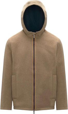 K-Way Claudel Laine Double Face - Homme - Sweatshirts et sweats &agrave; capuche - Beige - Taille: XL