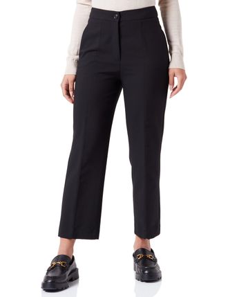 Sisley Sisley Damen Trousers 4OLVLF025 Pants, Black 100, 34