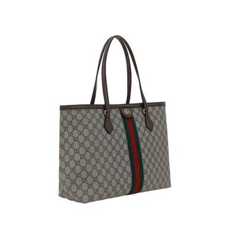 Gucci Womens Ophidia Shoulder Bag Multicolor Polyester Cotton Polyurethane
