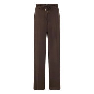 Marc Cain Damen, Hosen, Braun, 2XLGr&ouml;&szlig;e