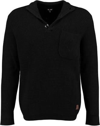 Key Largo Key Largo Klfulham Troyer Pull-Over, Noir (1100), XXL Homme