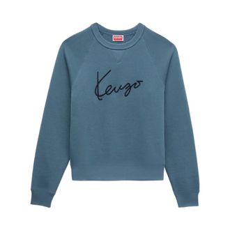 Kenzo Damen, Sweatshirts & Hoodies, Blau, SGr&ouml;&szlig;e
