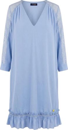 Trussardi Robe Courte - Femme - Robes - Bleu - Taille: 38 FR