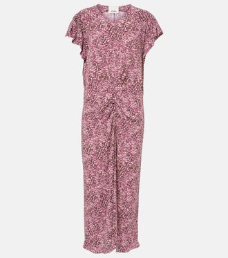 Isabel Marant Robe midi Terena imprimée