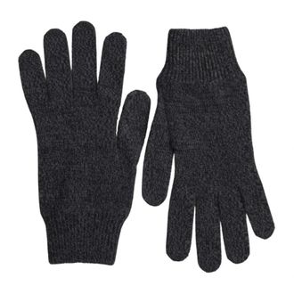 Dolce & Gabbana Graue Wollstrickhandschuhe - - Accessories - Herren - Grau - ONE SIZE