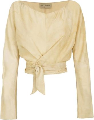 Cortana Femme, Blouses et Chemises, Beige, Taille: 40 FR Trouble Top