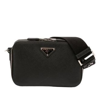Prada Pre-owned Saffiano Umh&auml;ngetasche - - Pre-owned - Damen - Schwarzk - ONE SIZE