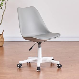 Generic Moderner, armloser Acryl-B&uuml;rostuhl mit Rollen - leicht zu bewegen und stilvoll. 360&deg; drehbar, h&ouml;henverstellbar und ergonomisches Design f&uuml;r Komfort un