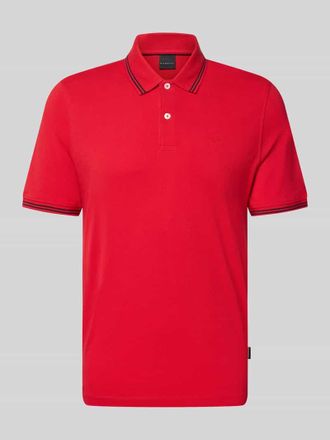 Bugatti Regular Fit Poloshirt mit Logo-Stitching