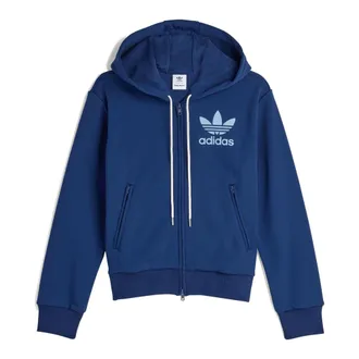 adidas Homme, Sweatshirts et sweats à capuche, Bleu, Taille: L Veste de survêtement marine style universitaire Adidas