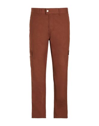 8 by YOOX ORGANIC COTTON WIDE LEG CARGO PANTS