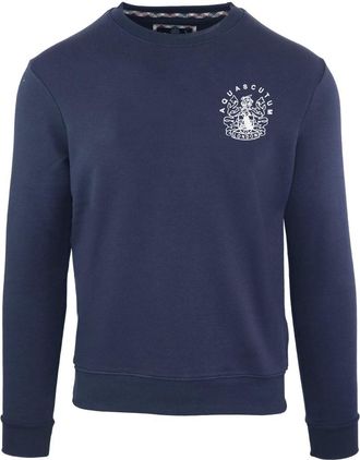 Aquascutum Aldis Sweatshirt f&uuml;r Herren (Marine)