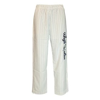 Australian Footware Smash Track Hose mit Logo-Stickerei - - Trousers - Herren - Wei&szlig; - M