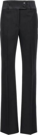Ferragamo Femme, Pantalons, Noir, Taille: 36 FR Tuxedo Pants
