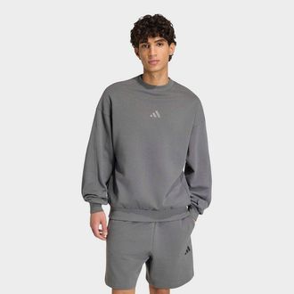 adidas Sweatshirt ADIDAS KIT, KLEINES LOGO Schwere Premium-Qualit&auml;t, robuste Stoffstruktur