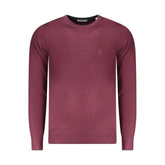 Coveri Moving Rosso Viskose Herrenpullover