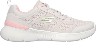 Skechers Damen Sneaker Dynamight 2.0 New Heights (Nat&uuml;rlich/Pink)