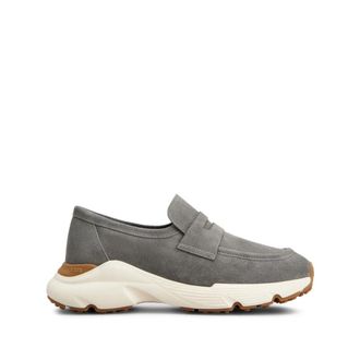 Tod's Suede Leather Sneakers - - Shoes - Damen - Grau - 36 1/2 EU