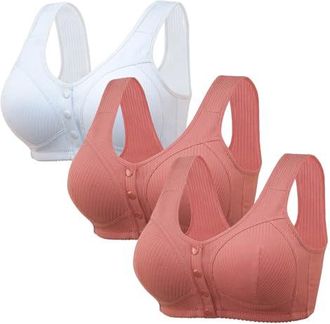 Generic & avec maintien pour femme, bretelles r&eacute;glables, soutiens-gorge enti&egrave;rement couvrants, soutien-gorge confortable sans armatures, argent&eacute;, 52