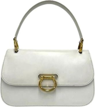 Celine Sac cabas en cuir Pre-owned - Femme - Pre-owned - Blanc - Taille: ONE Size