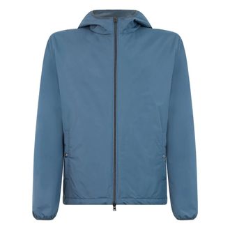 Herno Leichte Kapuzenjacke - - Jackets - Herren - Blau - XL