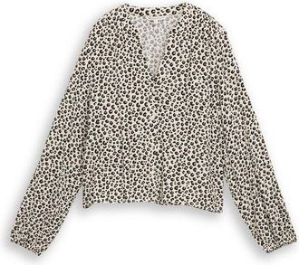 Tom Tailor Langarmbluse Blusen & Shirts Bluse mit Muster