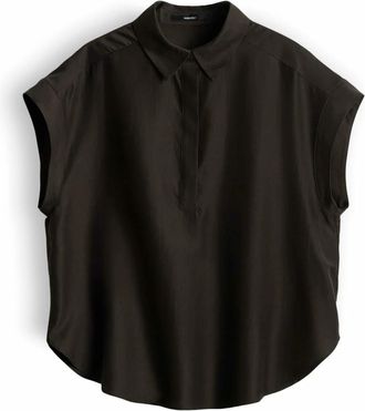 someday Zamin Bluse - - Blouses & Shirts - Damen - Braun - XL