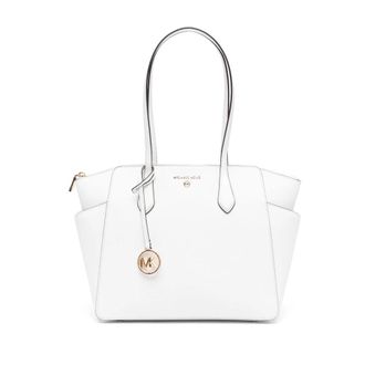 Michael Kors Trapez Schultertasche - - Bags - Damen - Wei&szlig; - ONE SIZE