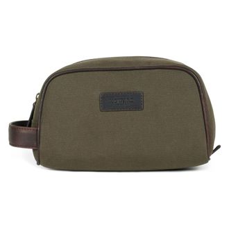 Howard London Trousse de Toilette de Voyage - Homme - Sacs - Vert - Taille: ONE Size