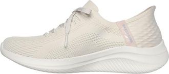 Skechers Baskets Ultra Flex 3.0 Brilliant Path pour Femme, Trim en Tricot Naturel, 42 EU