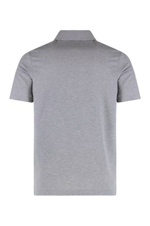 Paul & Shark Mens Cotton Piqu&eacute; Polo Shirt Gray T-shirts And Polos