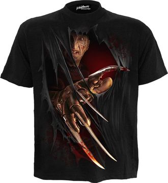 Spiral A Nightmare on Elm Street Freddy M&auml;nner T-Shirt schwarz M