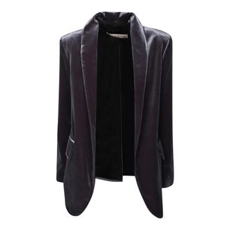Blanca Vita Graue Shawl Lapel Jacke Aw23 - - Jackets - Damen - Grau - XS