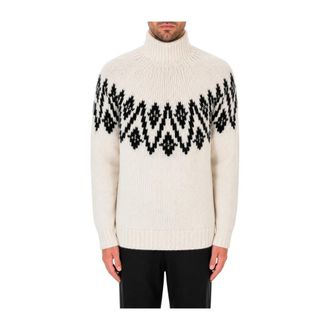Dondup Rollkragenpullover - - Knitwear - Herren - Wei&szlig; - L