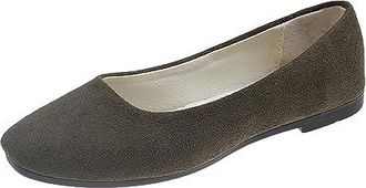 Generic Chaussures d&eacute;t&eacute; pour femme - Confortables et &eacute;l&eacute;gantes - Antid&eacute;rapantes - Couleur unie - &Agrave; enfiler - Plates - Confortables - Pour la plage, Jn, 37 EU